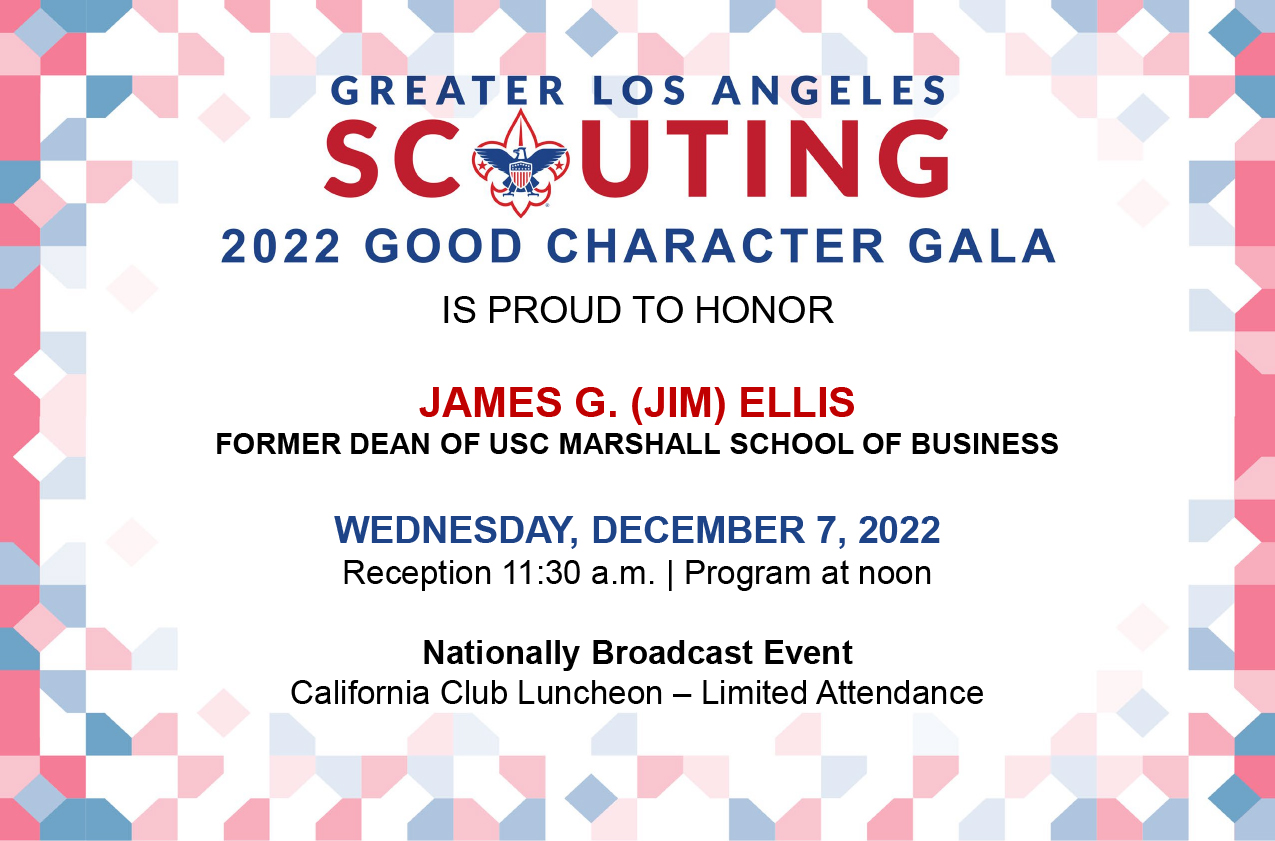 2022 Good Character Gala – Greater LA Scouting