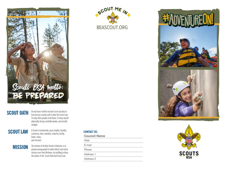 Recruitment Materials - Posters & Brochures - Greater LA Scouting